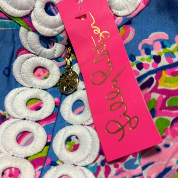 Lilly Pulitzer | Dresses | Nwt Lilly Pulitzer Shift Dress Multiblue ...